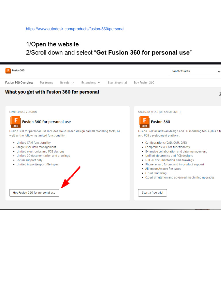 Steps To Install Fusion360 | PDF | Computers