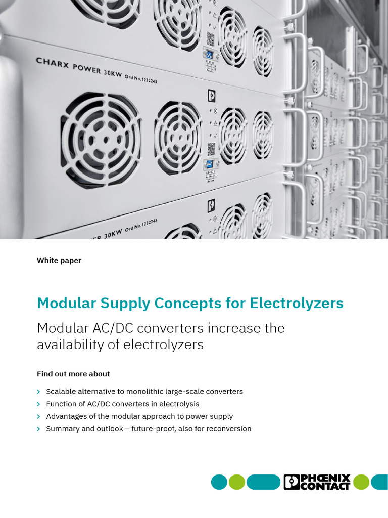 Whitepaper - 'P2X Modular Supply Concept' | PDF