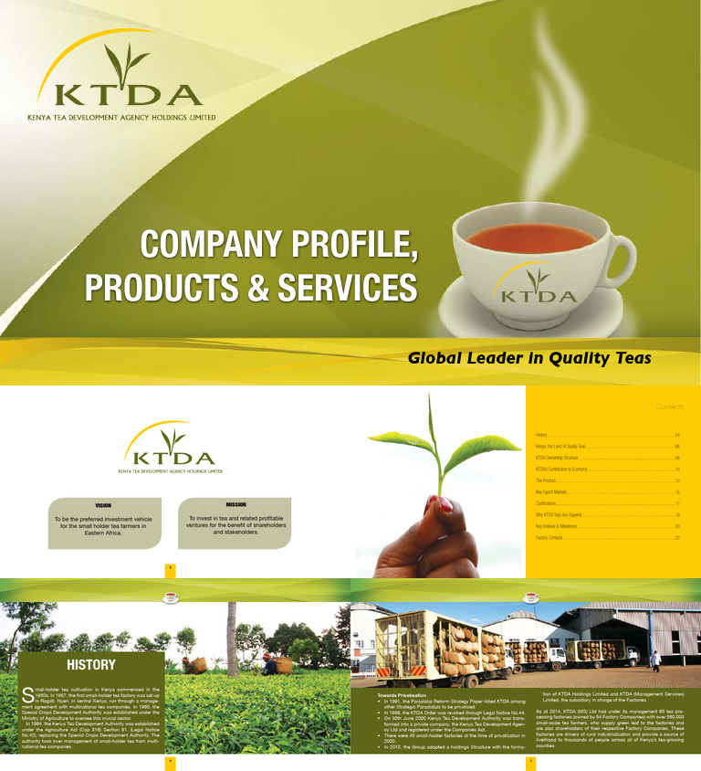 KTDA Brochure Booklet | PDF