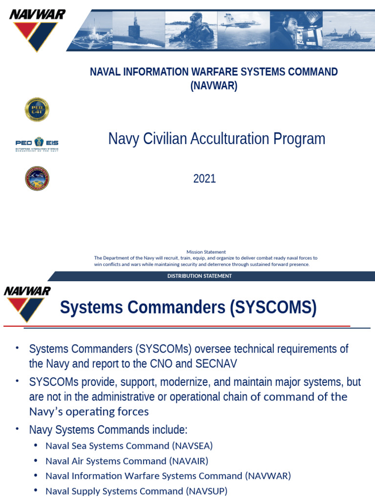 4 Navy Civilian Acculturation Program ICO NEO v2 | PDF