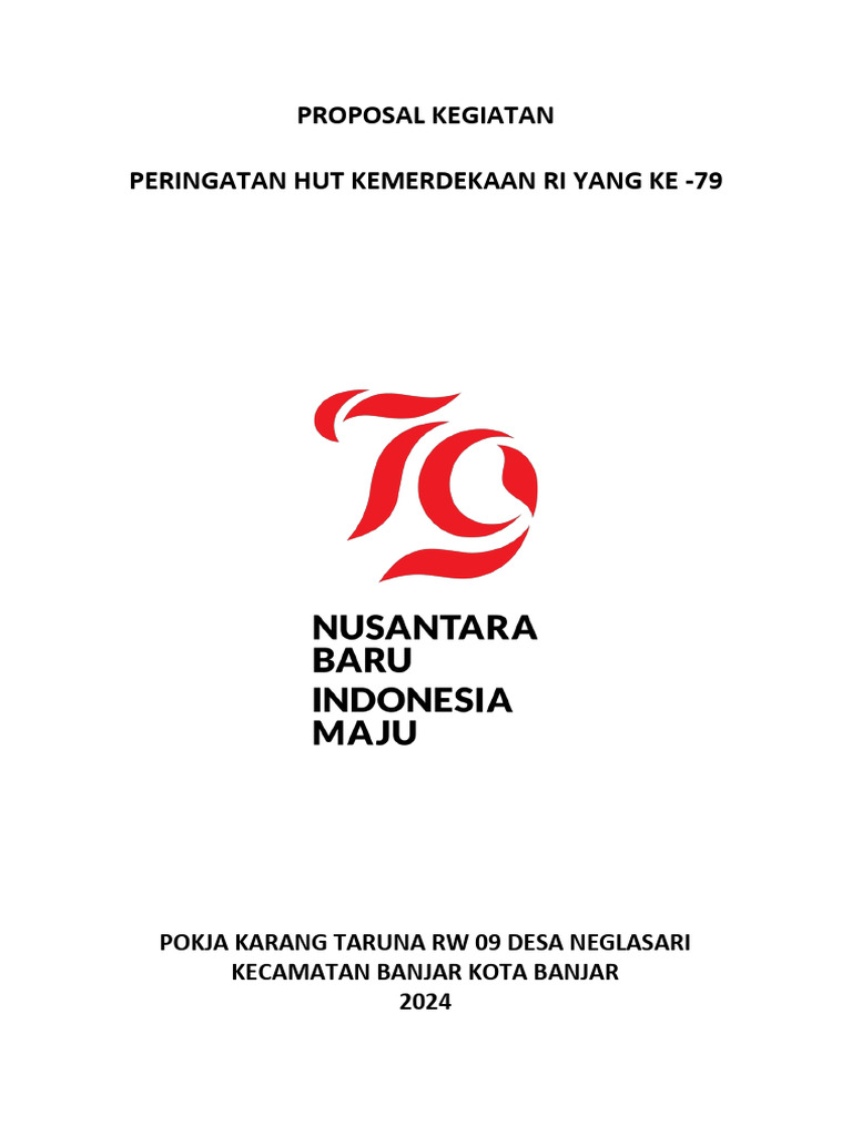 Proposal HUT RI 79 | PDF