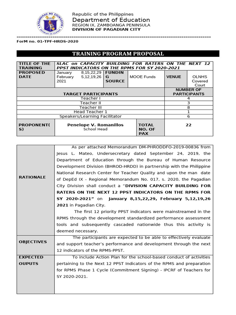 SLAC-PROPOSAL-2021-OLNHS | PDF
