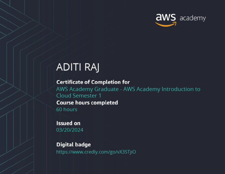 AWS Badge | PDF