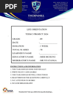 2025 ATP Life Orientation Grade 8 | PDF | Self Concept | Learning