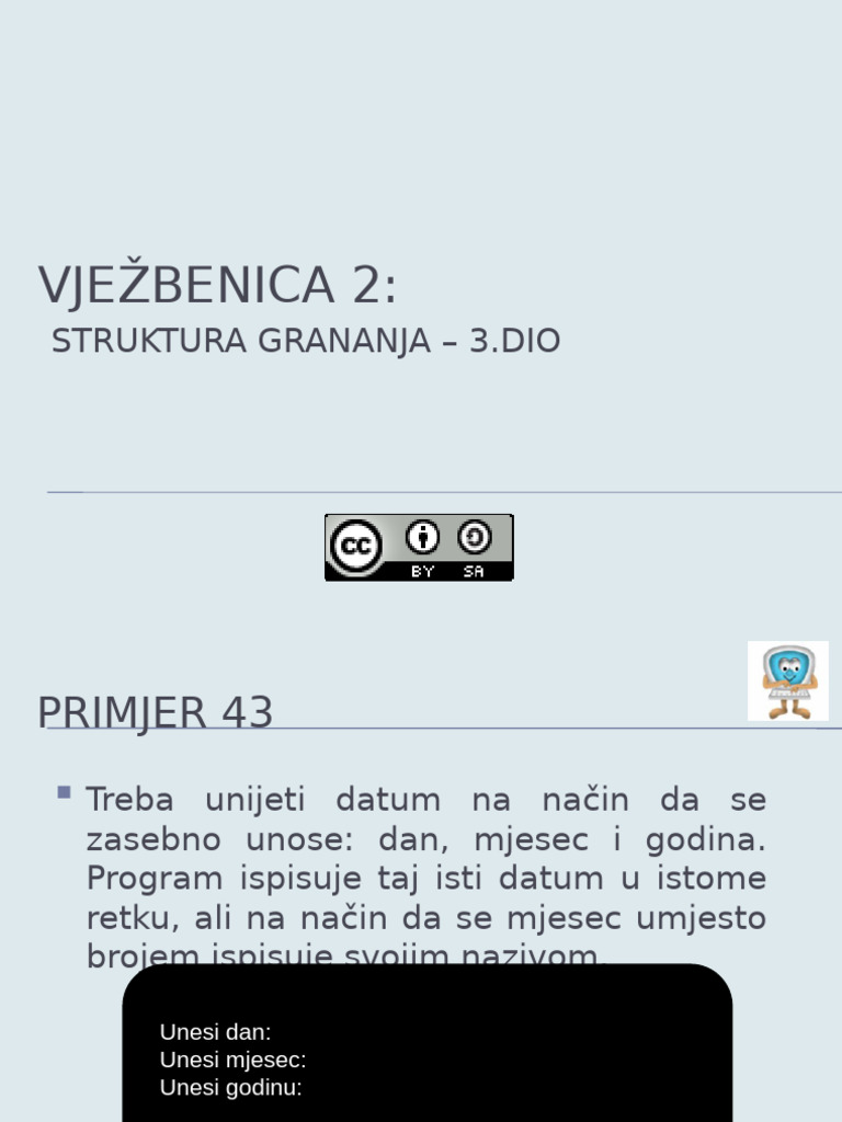 12 CPP Strukturagrananja Vjezbenica C | PDF