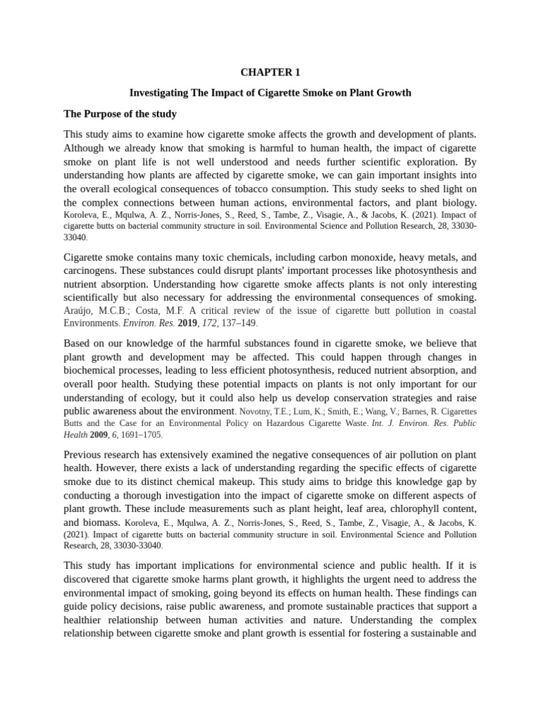 Chapter 1 Research | PDF