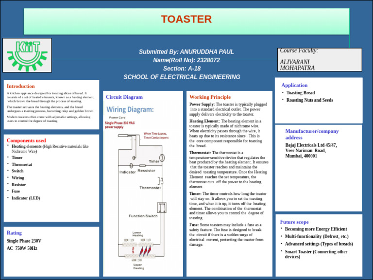 Toaster | PDF