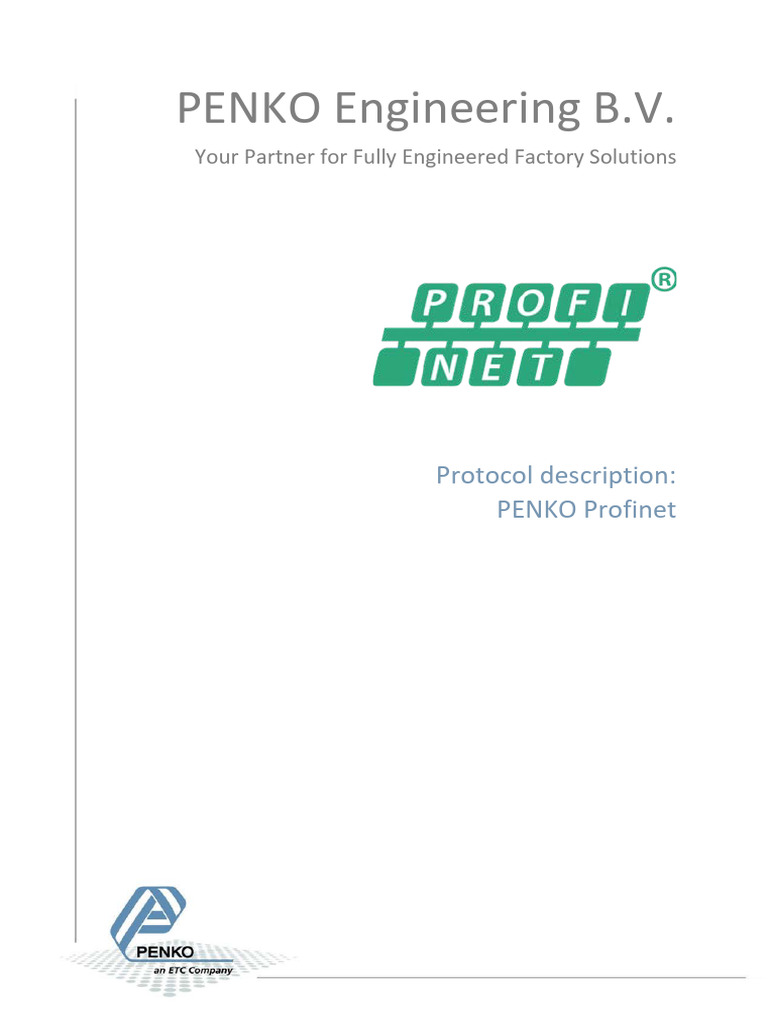 PENKO Profinet Protocol | PDF