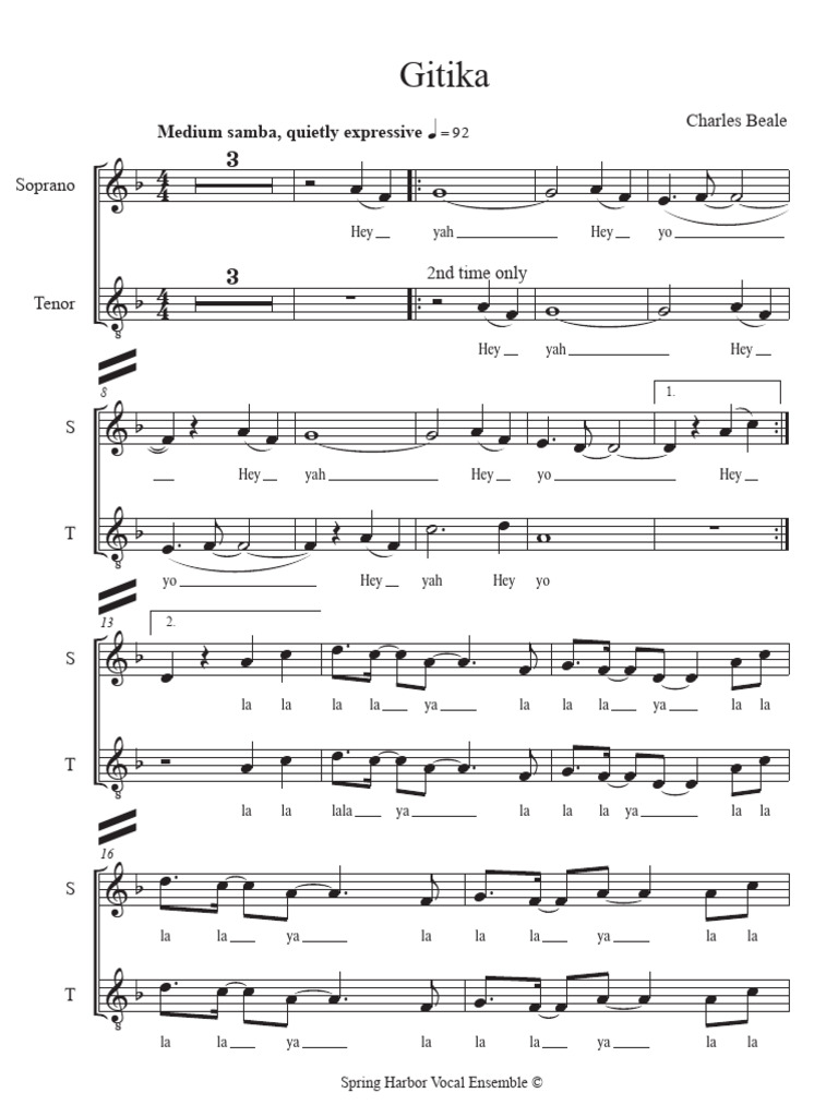 GITIKA-Voices SH Edition - | PDF