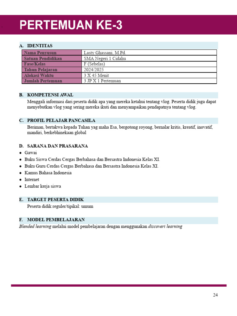 Modul BAB 2 - Teks Berita (Pertemuan Ke-3) | PDF