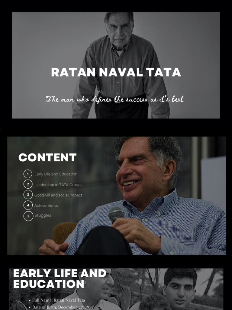 Ratan Tata | PDF