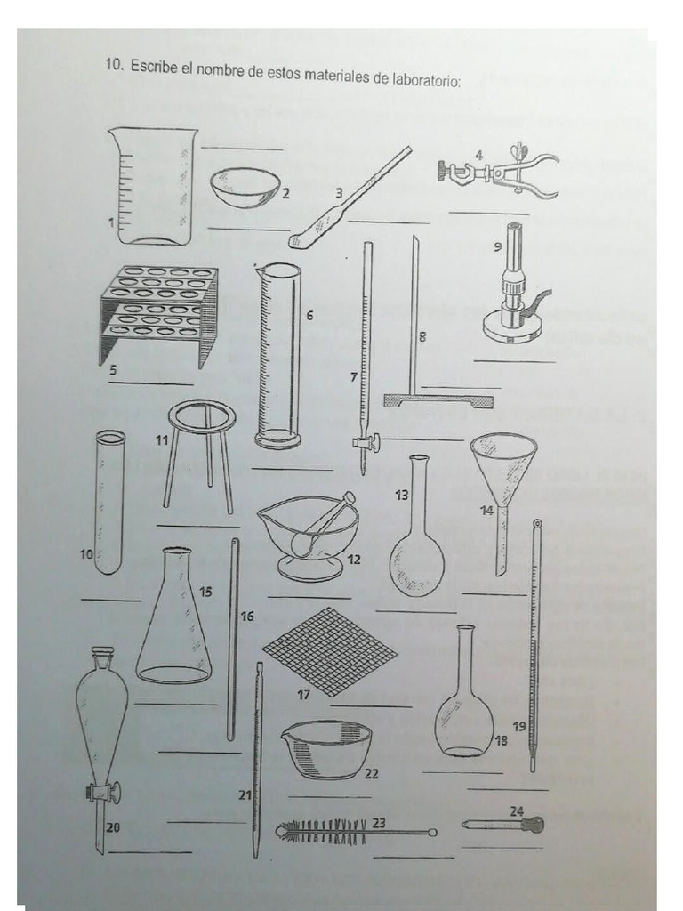 Materiales de Labo | PDF