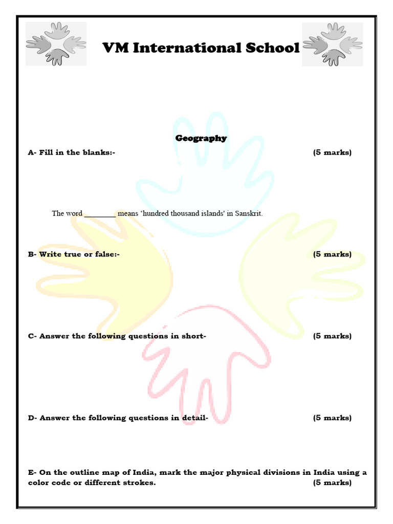 6th Class Social Studies (Indu Maam) | PDF