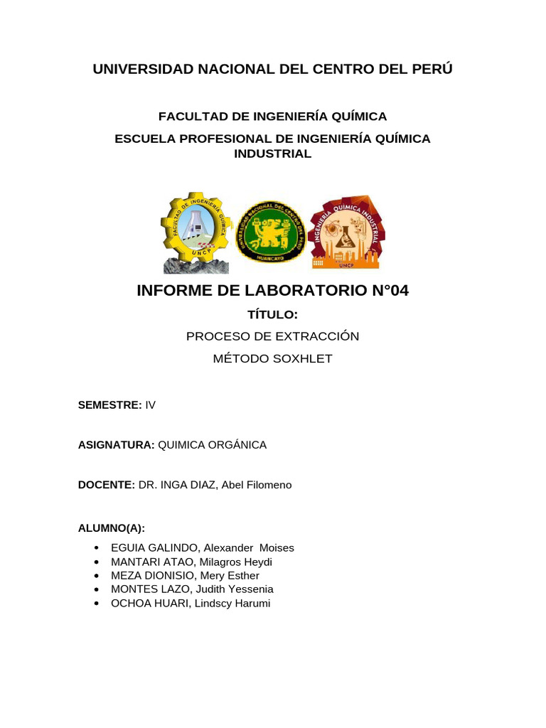 CARATULA-INTRODUCCION ... de Extracción | PDF