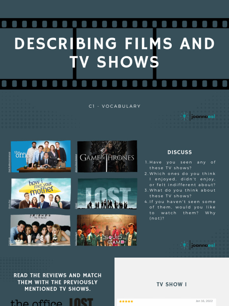 c1 Describing Films and TV Shows | PDF