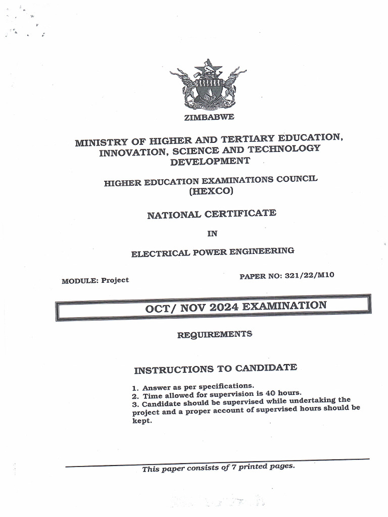 HEXCO Project 2024 | PDF