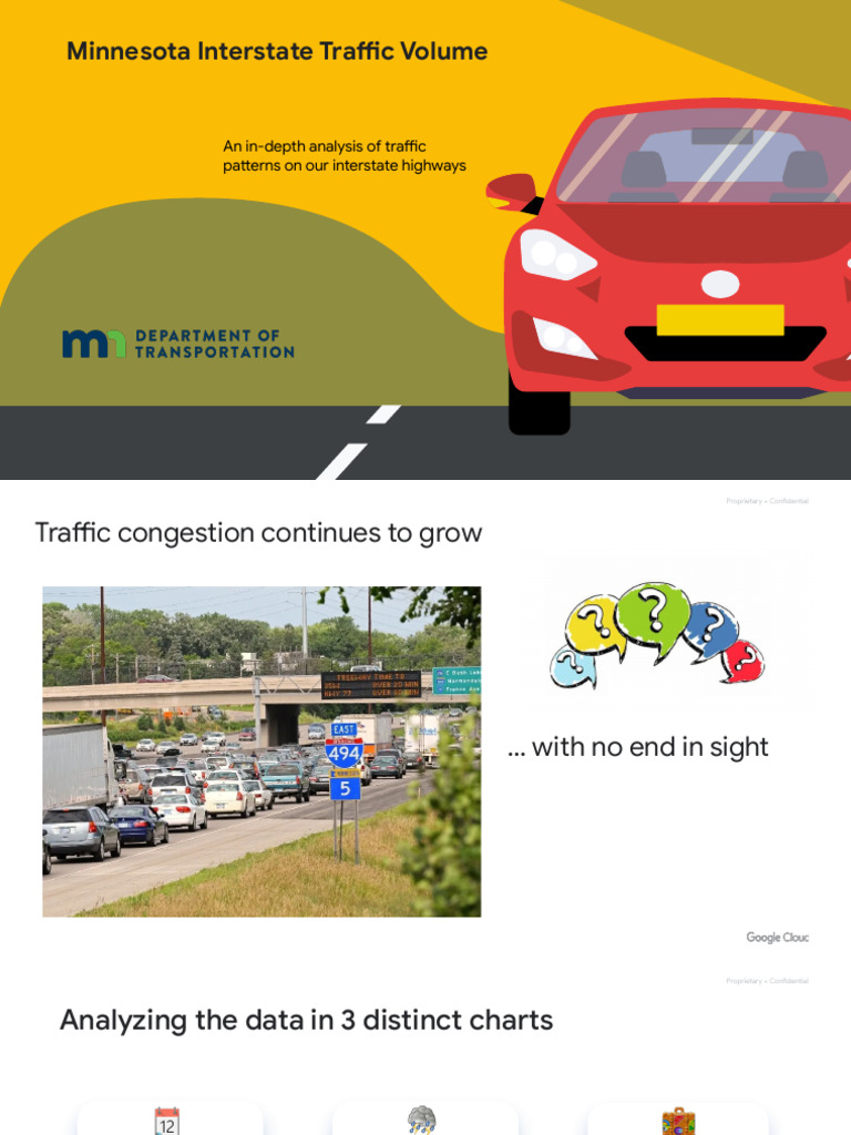 Activity Exemplar - Minnesota Traffic Volume Slide Presentation | PDF