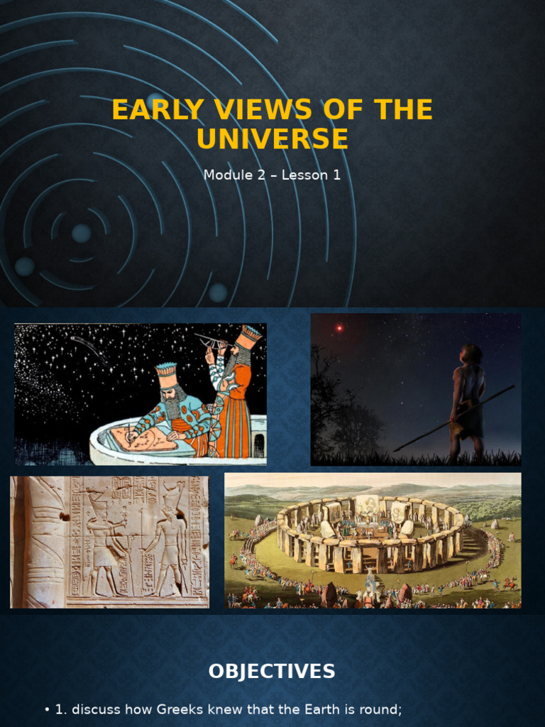 Early Views of The Universe | PDF