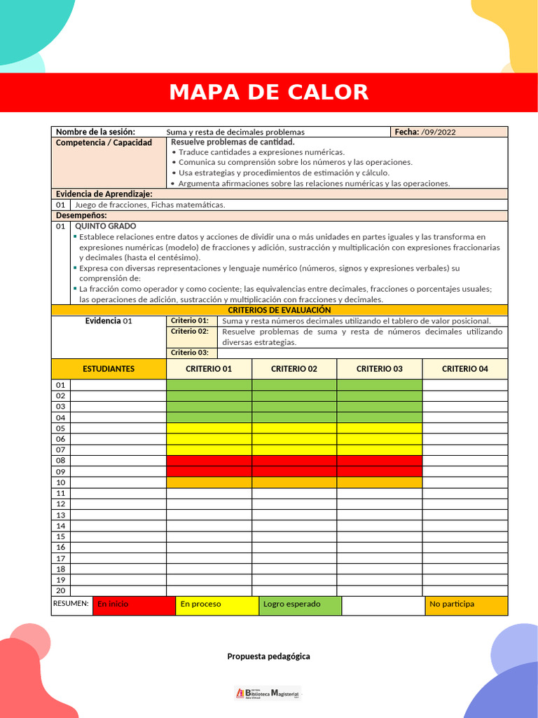 Exp7 - S4 - Mat 5° - Instrumento | PDF