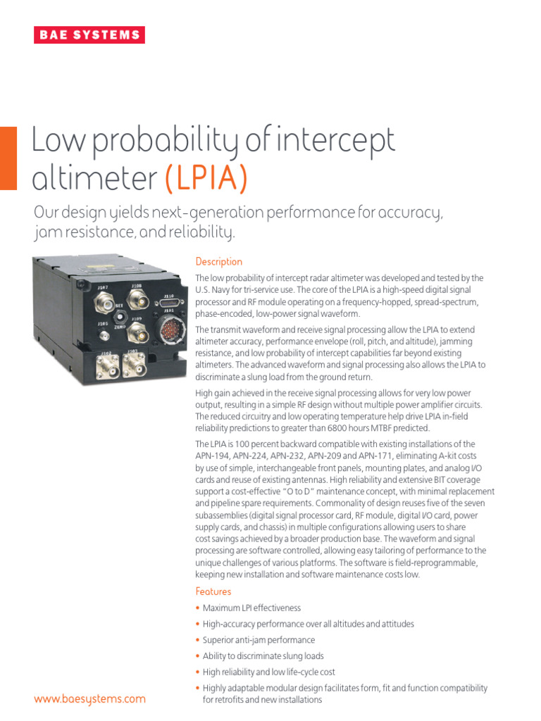 LPIA Datasheet Web | PDF