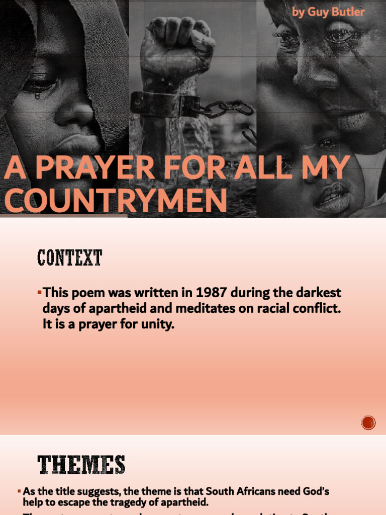 A prayer for all my countrymen GR10 | PDF
