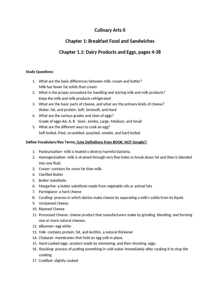 Chapter 1.1 Review Questions | PDF