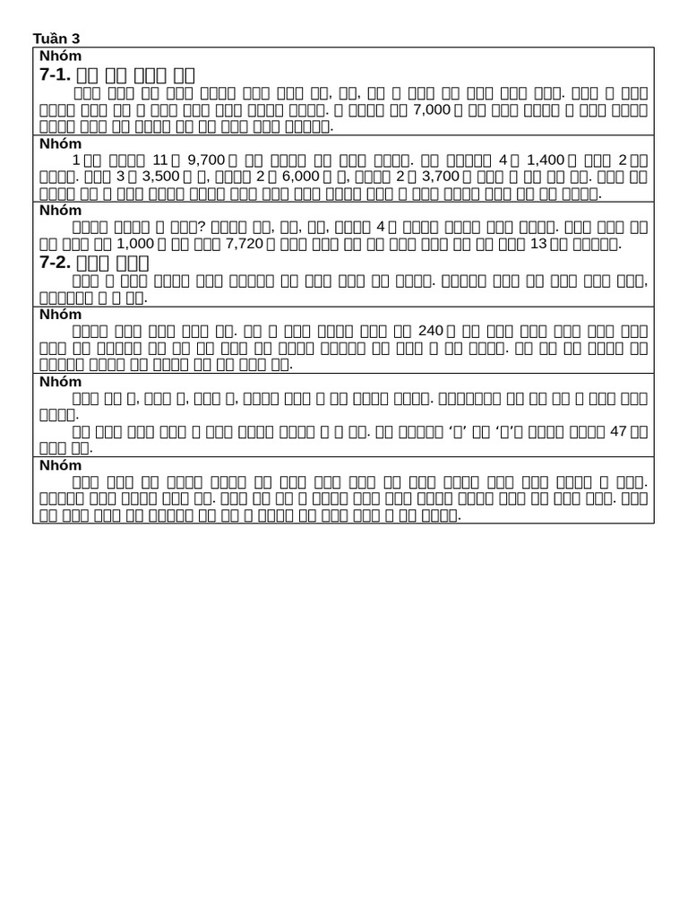 (K22) Tuần 3 | PDF