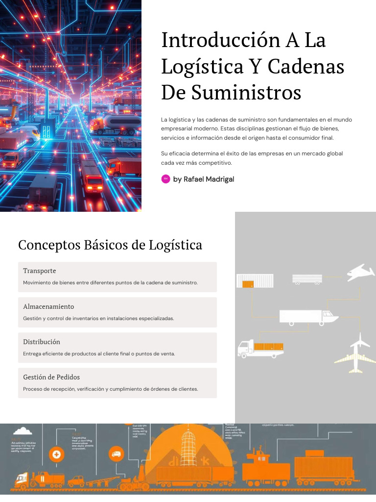 Unidad 1 Introduccion-A-La-Logistica-Y-Cadenas-De-Suministros PDF | PDF | Logística | Cadena de ...