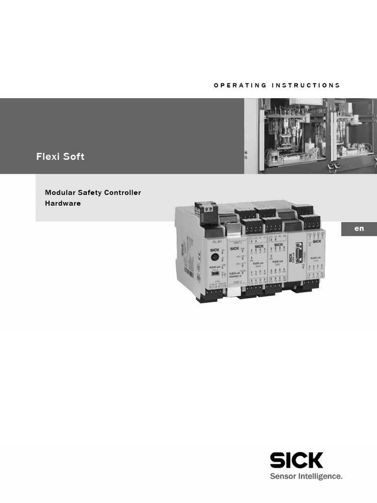 Flexi Soft: Modular Safety Controller Hardware | PDF