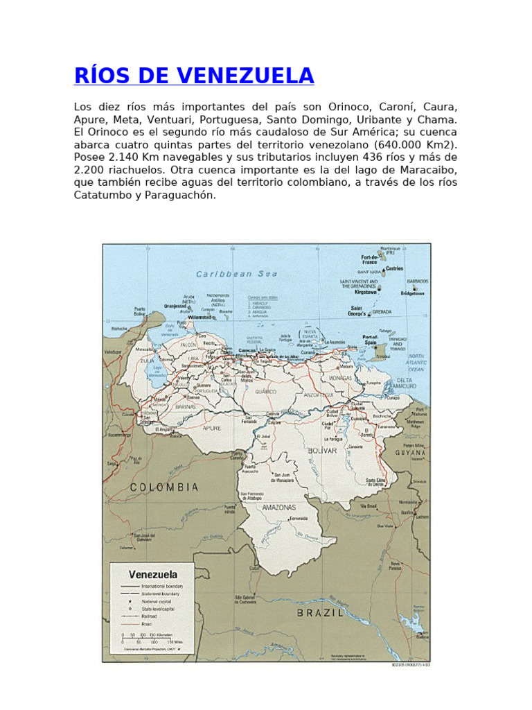 RÍOS DE VENEZUELA 01 | PDF