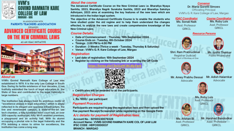 Certificate Course Flyer | PDF