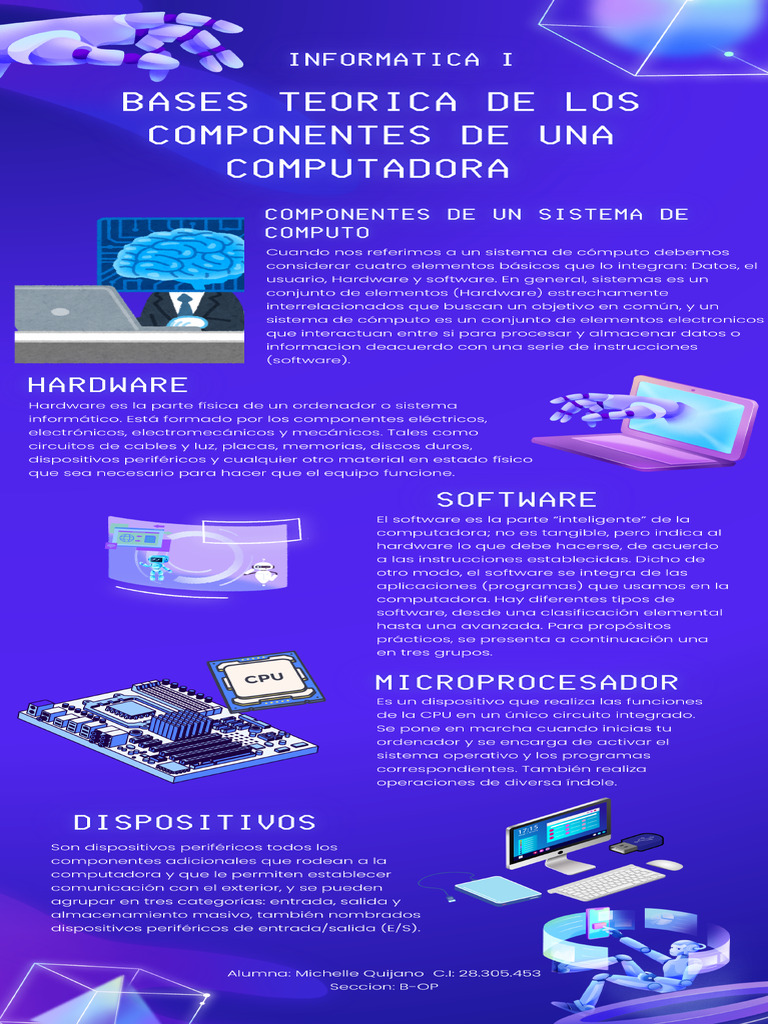 Infografia de Informatica | PDF
