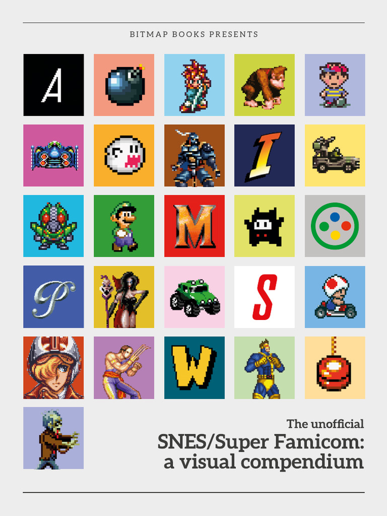 SNES-Super Famicom - A Visual Compendium | PDF