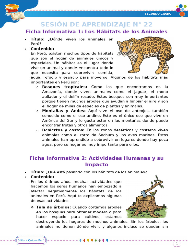 Anexo de Sesiones de Aprendizaje - Semana 3 - UD VII - Editora Quipus Perú | PDF