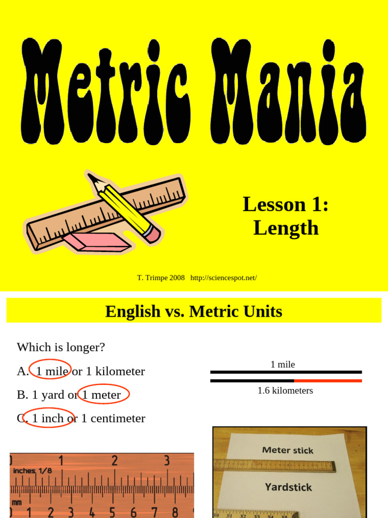 Metric Length | PDF