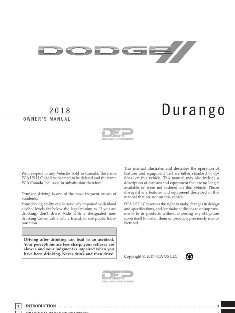 2018 Durango | PDF