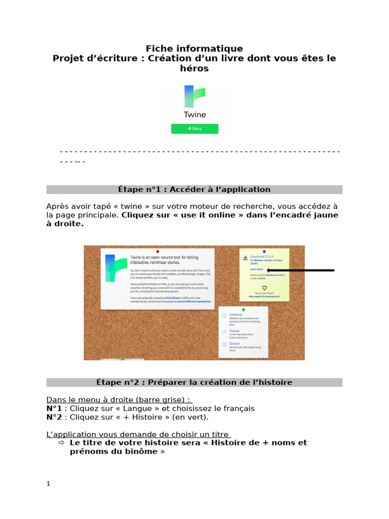 Fiche informatique | PDF