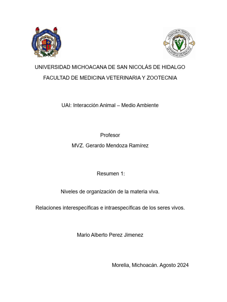 Resumen 1 IAMA | PDF
