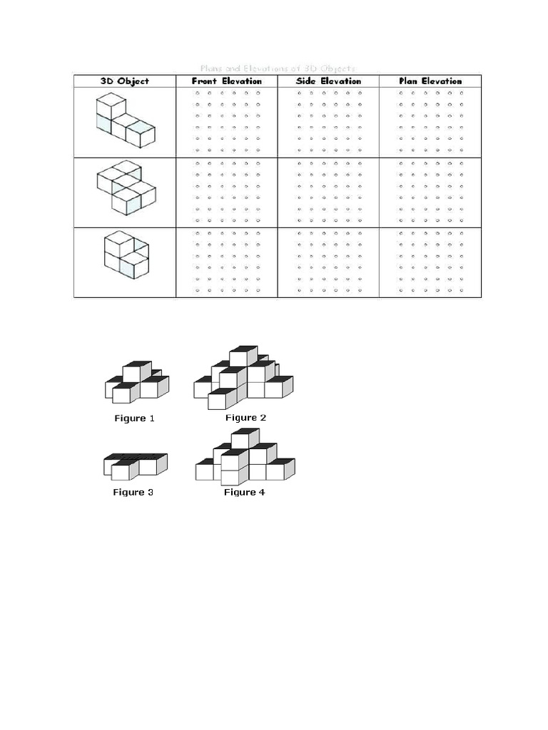 Draw Cube and Cuboid | PDF
