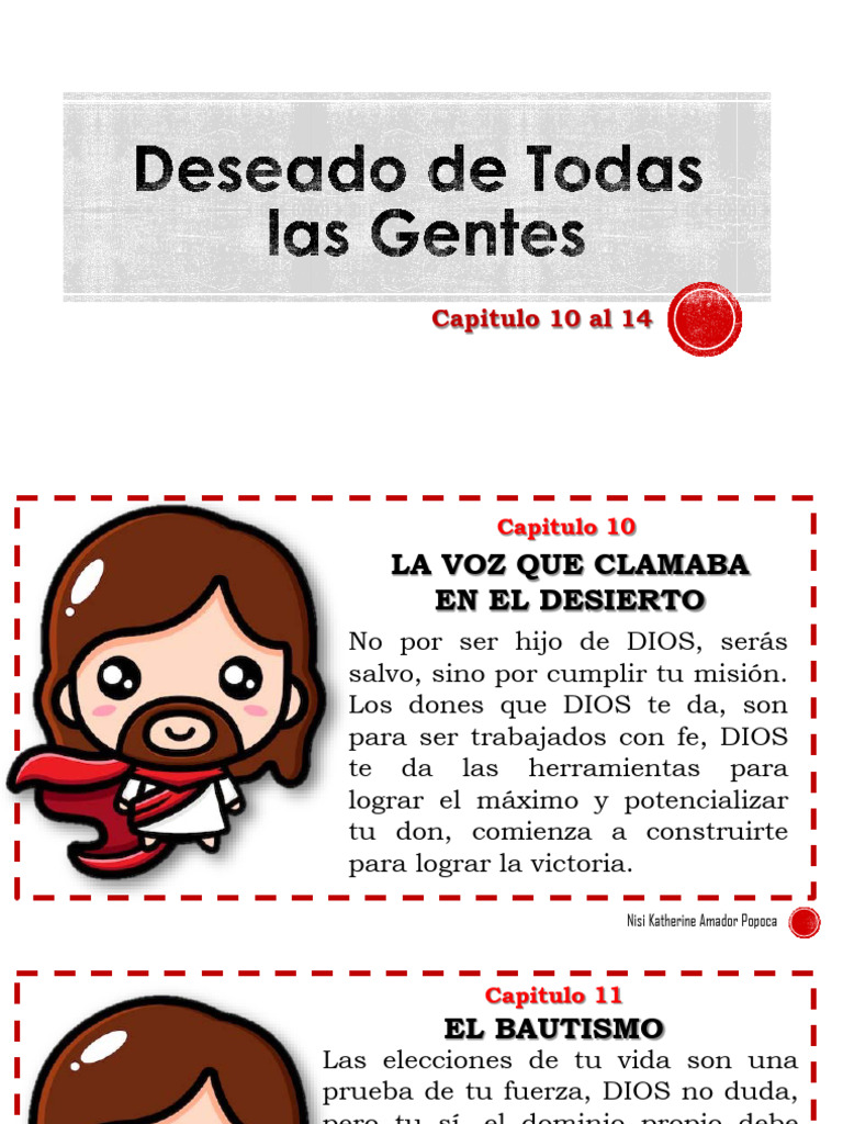 Deseado de Todas Las Gentes - Cap 10 Al 14 - Nisi Amador | PDF ...
