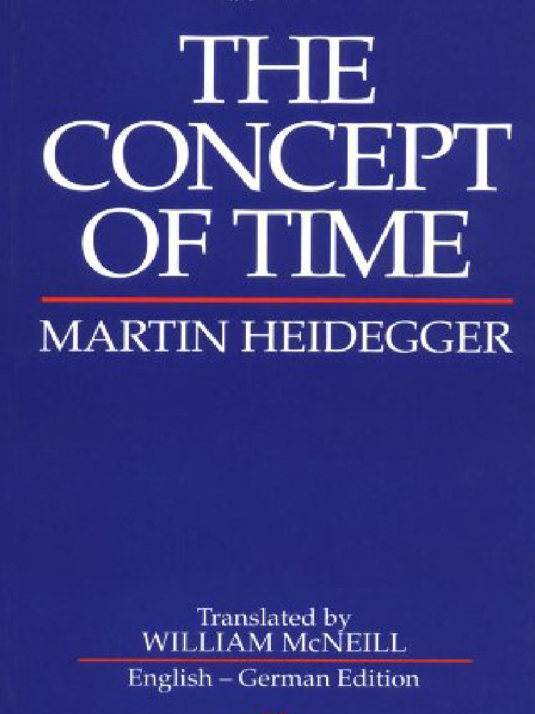 Heidegger - The Concept of Time | PDF