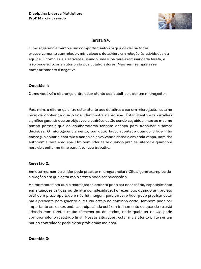 Tarefa 4 - Edivan | PDF