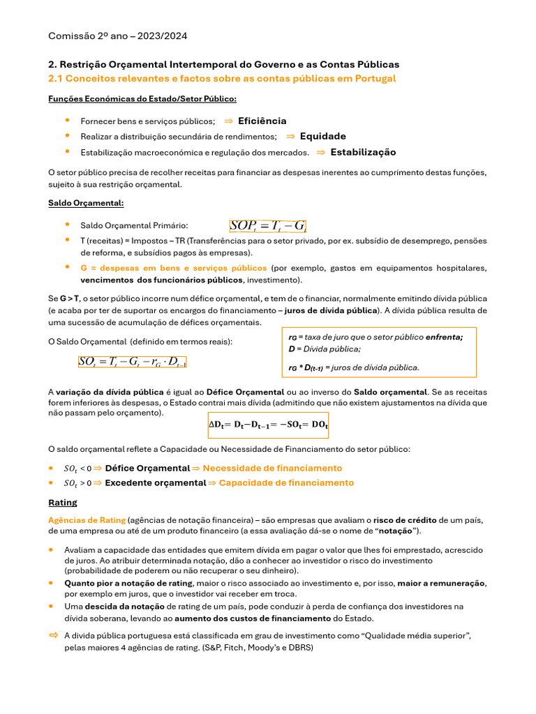 Macro II - Resumo Cap. 2 | PDF