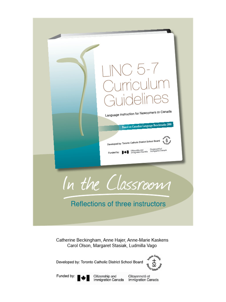 LINC_5-7-Curriculum-Guidelines-In_the_Classroom | PDF