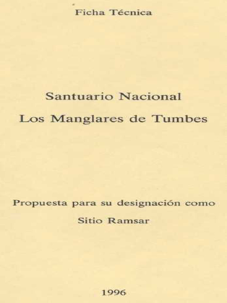 Manglares de Tumbes | PDF | Río | Mangle