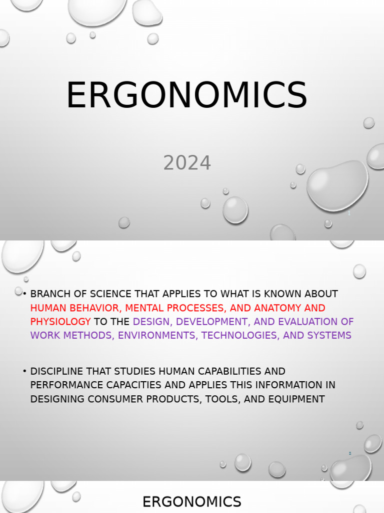 Ergonomic Principles Pdf