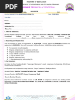Application Form For A Community Based Organization (Cbo) | PDF ...