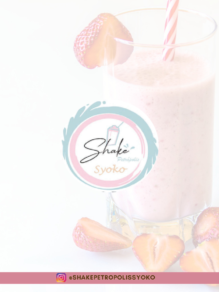 Cardapio Digital Shake | PDF