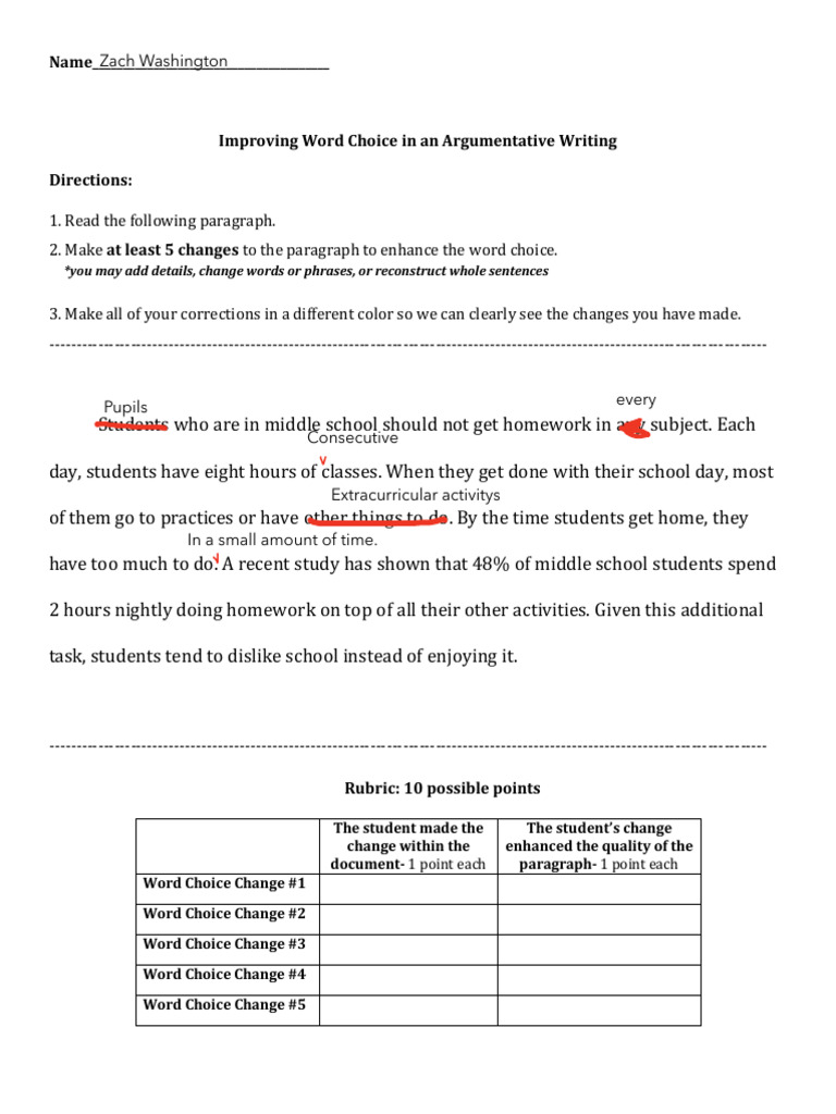 Improving Word Choice | PDF