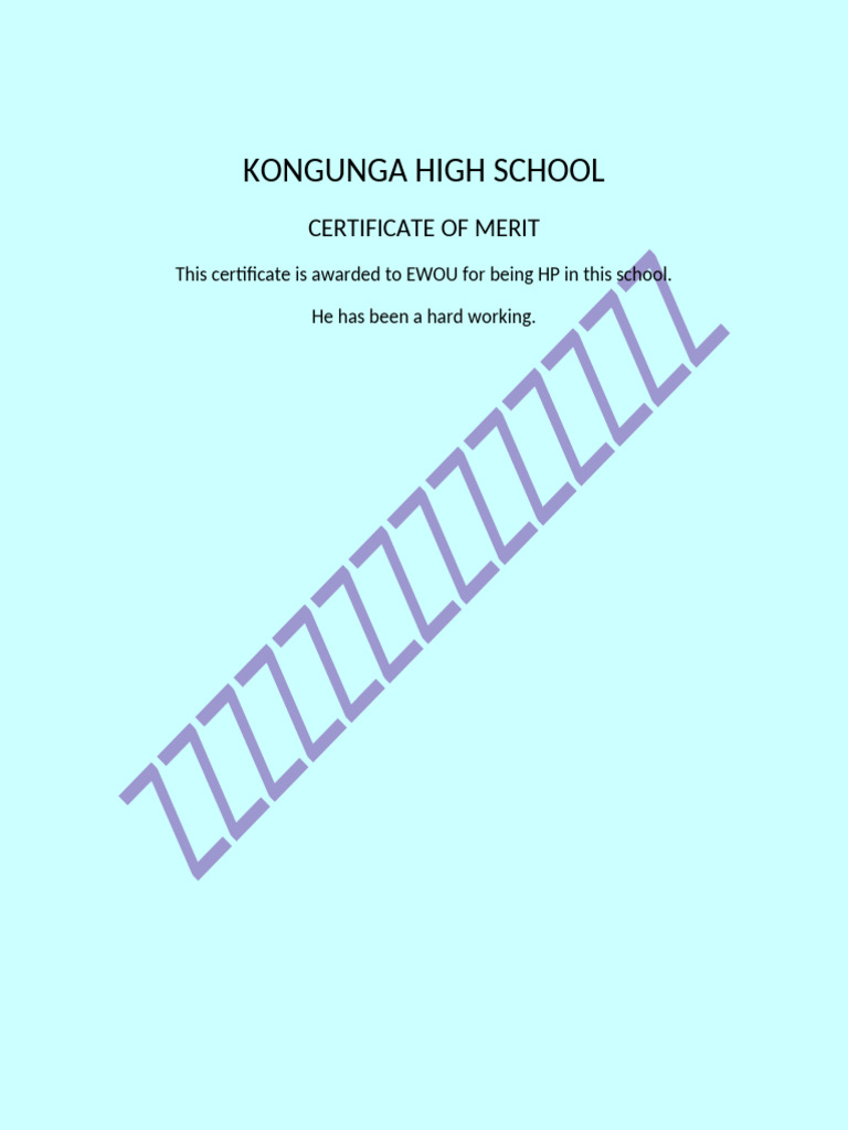 Kongunga High Schoo1 | PDF